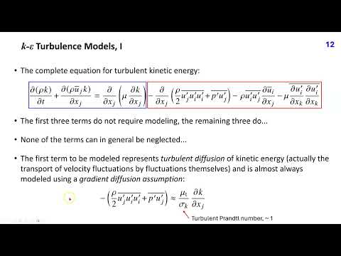 32.A. Turbulence modeling for Reynolds-averaged Navier-Stokes equations.