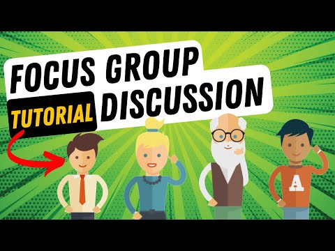 How to Conduct a Focus Group Discussion for Qualitative Research (Tutorial) 🧐💬👥