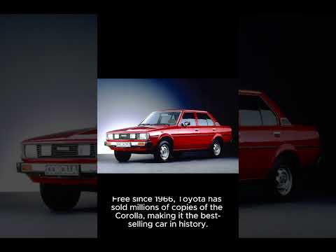 "Top-Selling Cars Worldwide: Bestsellers of All Time!" #toyota #history