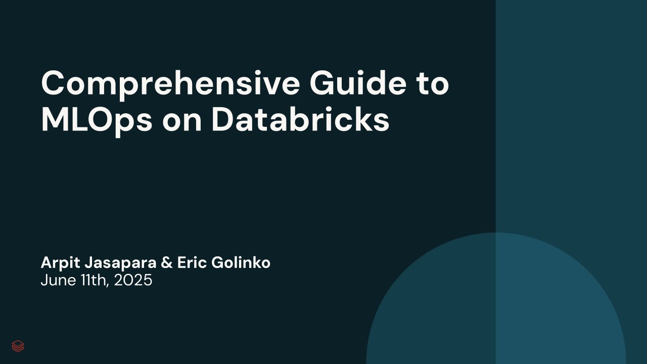 Comprehensive Guide to MLOps on Databricks