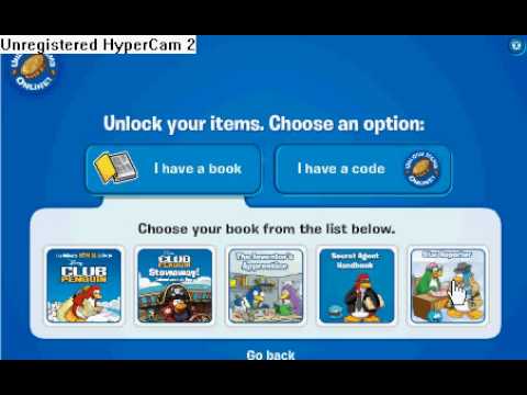 ClubPenguin New Book Codes