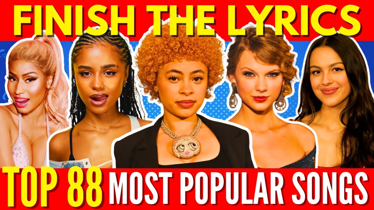 FINISH THE LYRICS - Most Popular Songs EVER (1990 - 2025) 📀MEGA CHALLENGE📢🎵