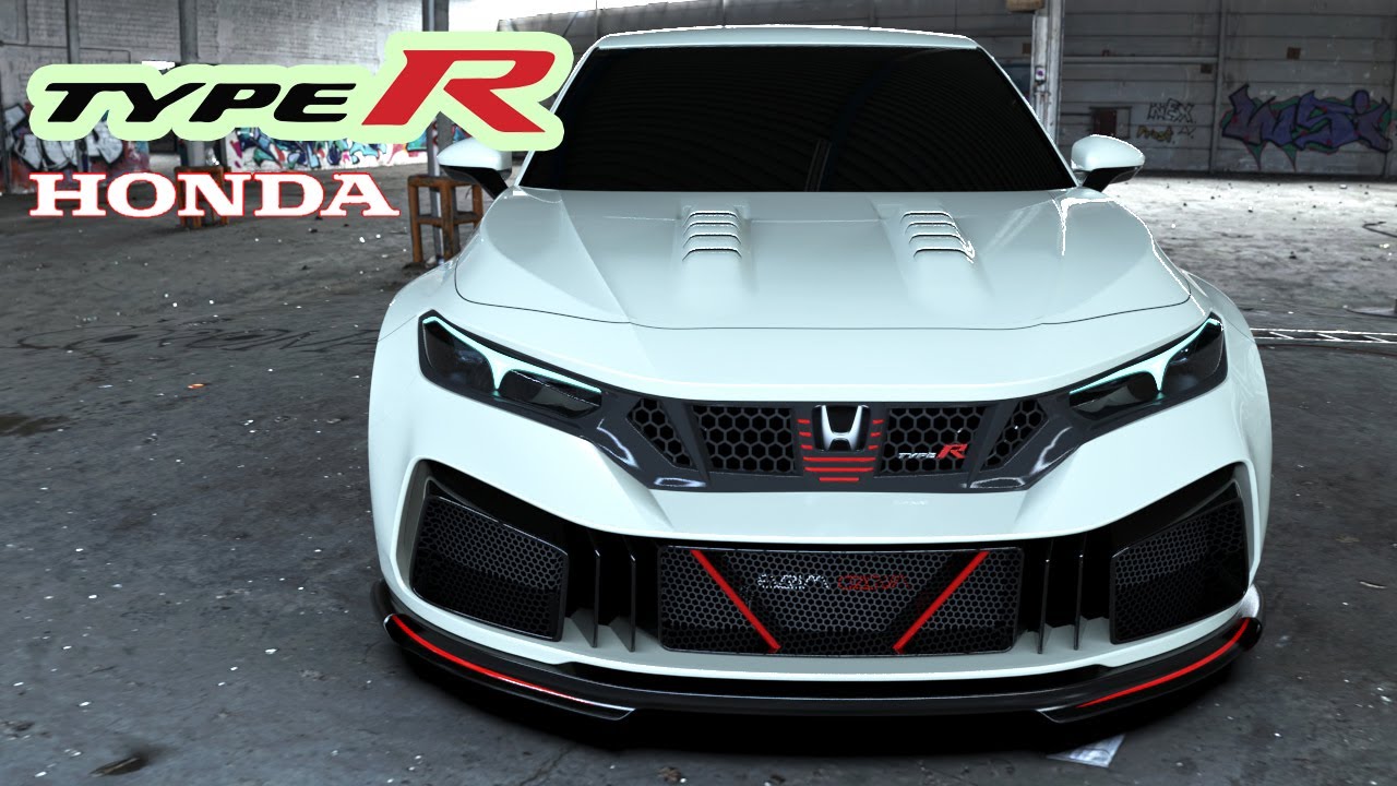2026 Honda Civic Type R Jumps From Behind a CGI Curtain Wearing an ...