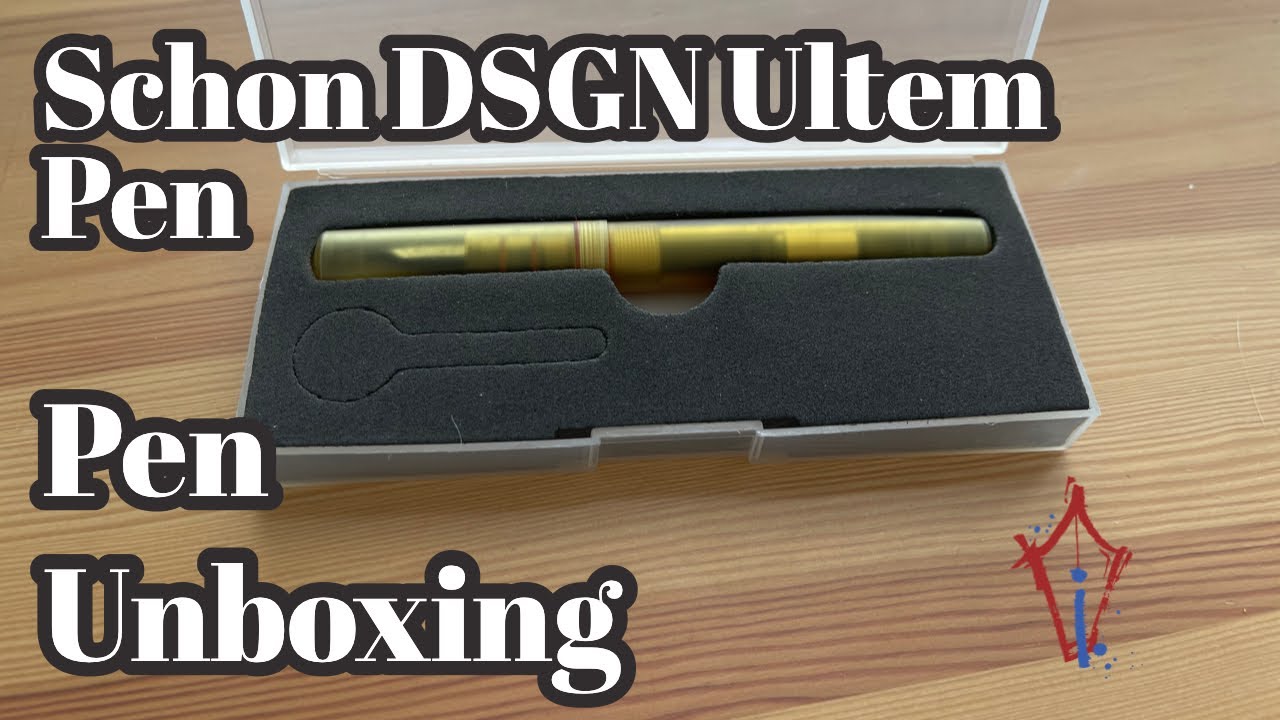 Schon DSGN's New Ultem Pen: Unboxed!