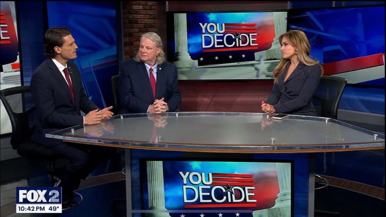 Mayor Ethan Baker on Fox 2 Detroit with Taryn Asher — Election Day 2025 Coverage