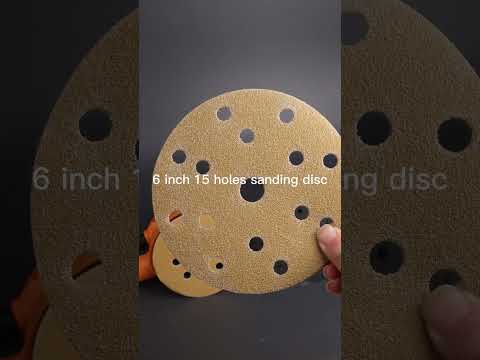 125mm 8 Holes Sanding Disc vs. 150mm 15 Holes