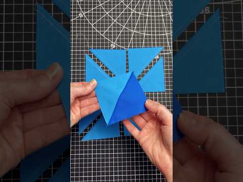How to make eight half square triangles at a time. #quilting #sewing #learntoquilt #hst