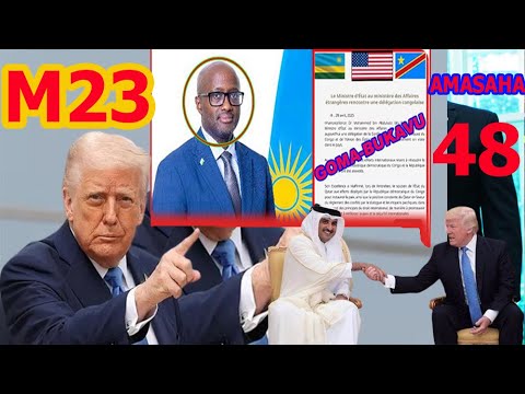 IFIRIMBI YO KUVA GOMA NA BUKAVU KWA M23 IRAVUZE AMERIKA IRABARANGIJE!