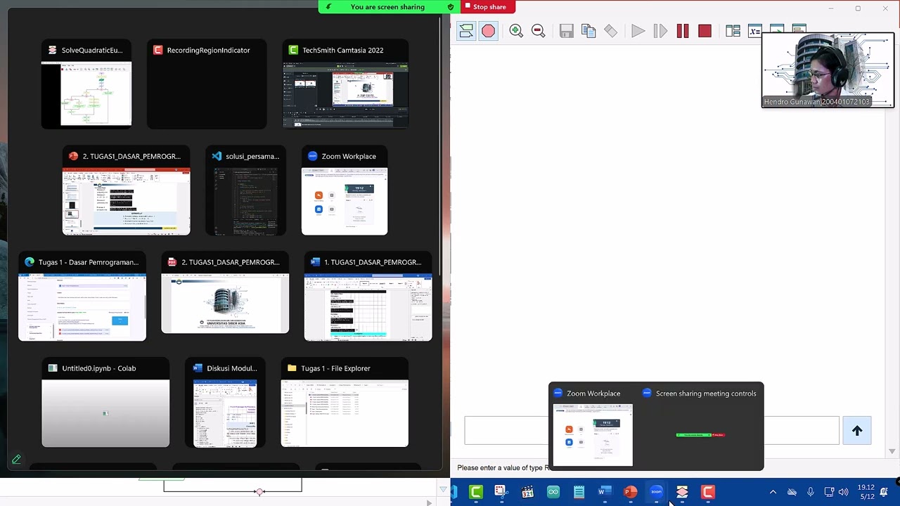 Implementasi Flowchart Menggunakan Flowgorithm
