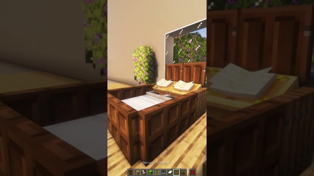 Realistic Bed in minecraft