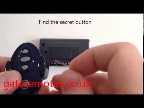 Programming a TXMulti to an Allmatic System Garage & Gate Remote control