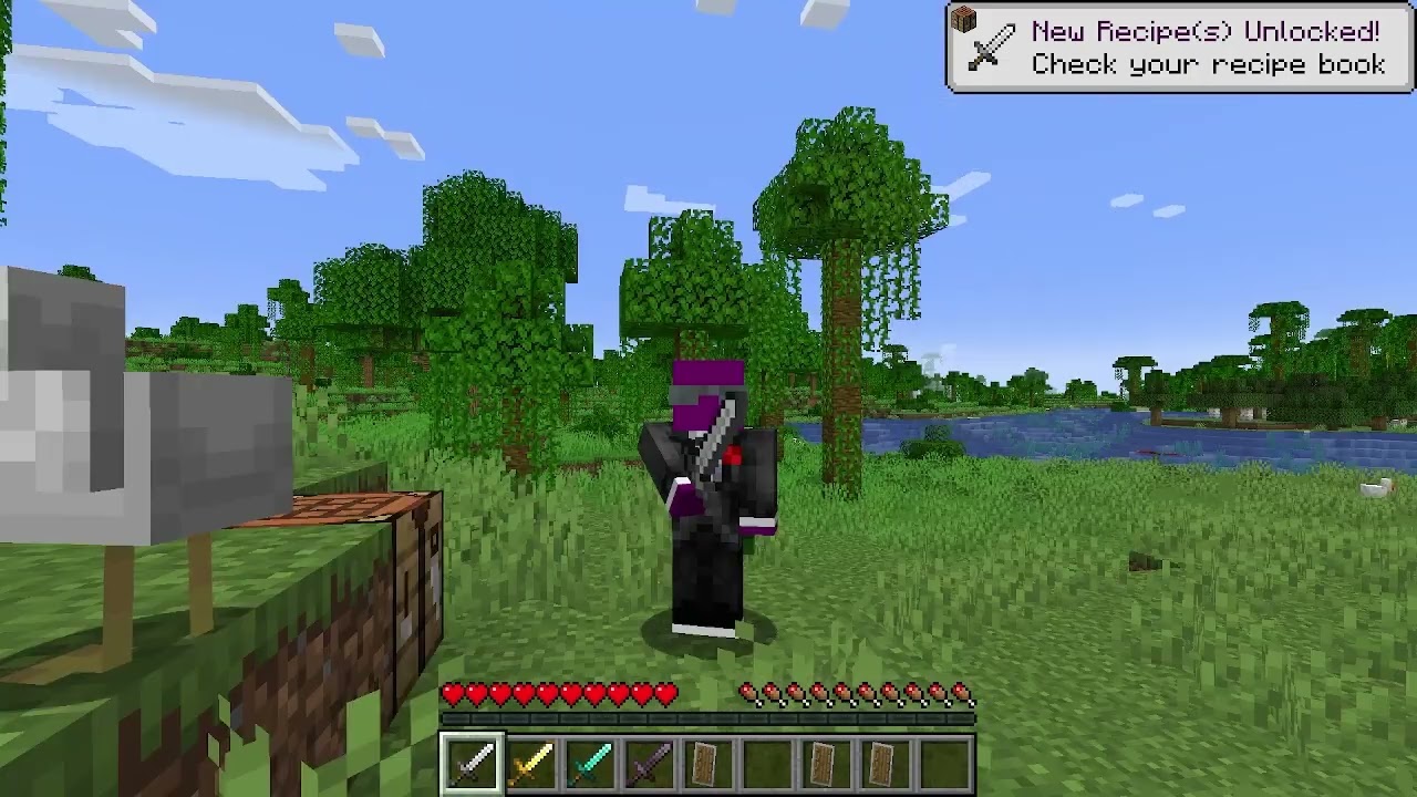 sword blocking datapack