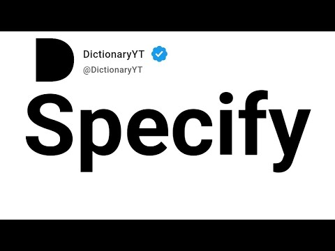 Specify Meaning In Bengali