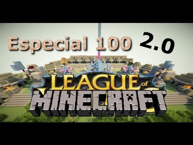 League of Minecraft PvP Minecraft Map