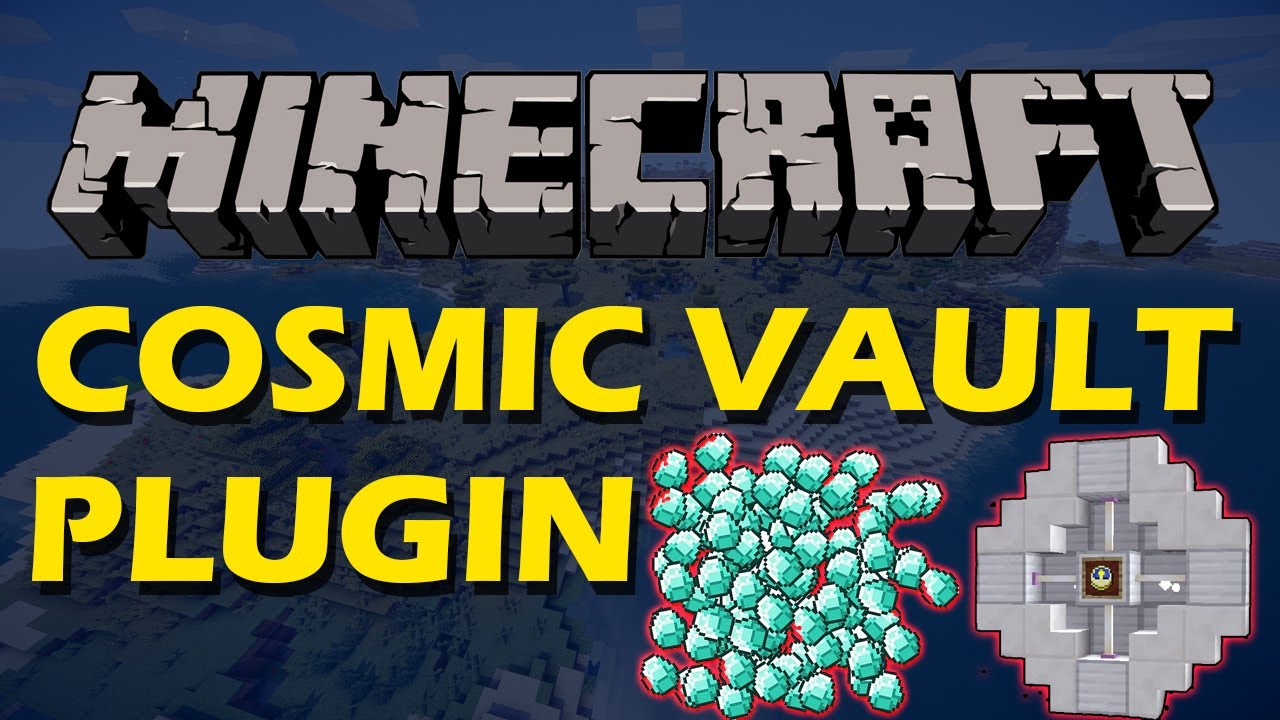 Virtual vaults in Minecraft with Cosmic Vaults Plugin