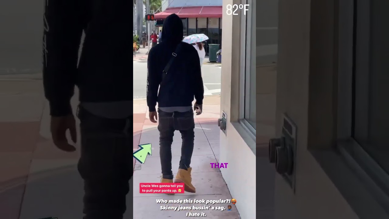 I can’t stand this 😂 Come on fellas let’s do better #miami #fashion #uncleWes #sagging #laborday