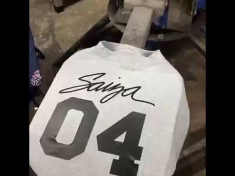 Custom Ink Writing on Apparel