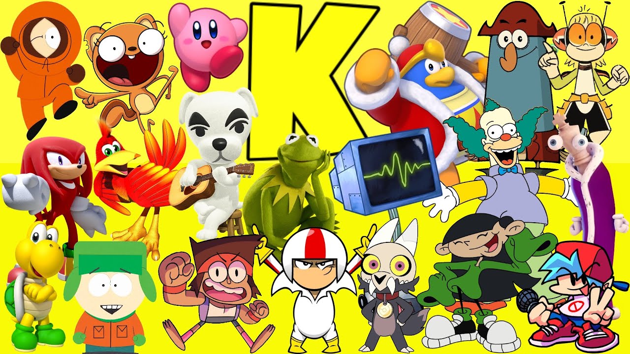 Favorite Character Alphabet