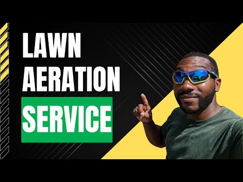 How to start a lawn aeration service Easy