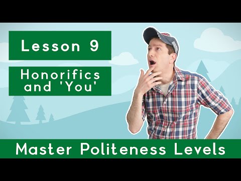 Master Politeness Levels with Billy Go | #9: Honorifics and ‘You’