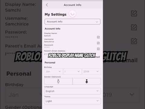 Roblox display name glitch