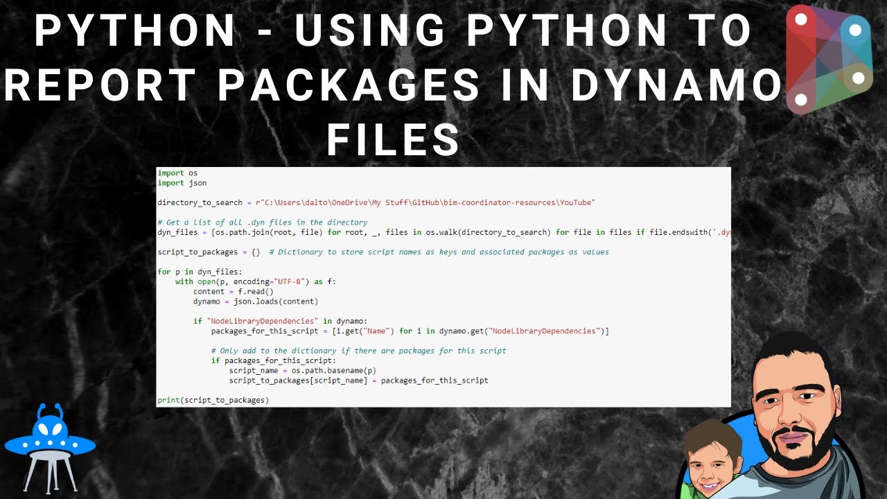 Python | Using Python to Report Packages in Dynamo Files | Data Reporting