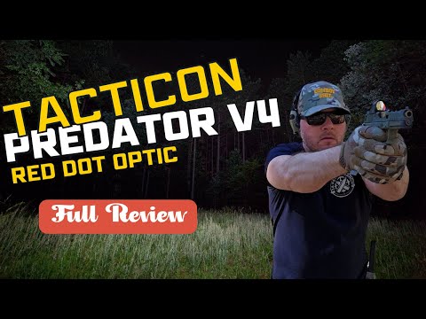 Tacticon Predator V4 Red Dot Optic Review....Budget price, with premium features!