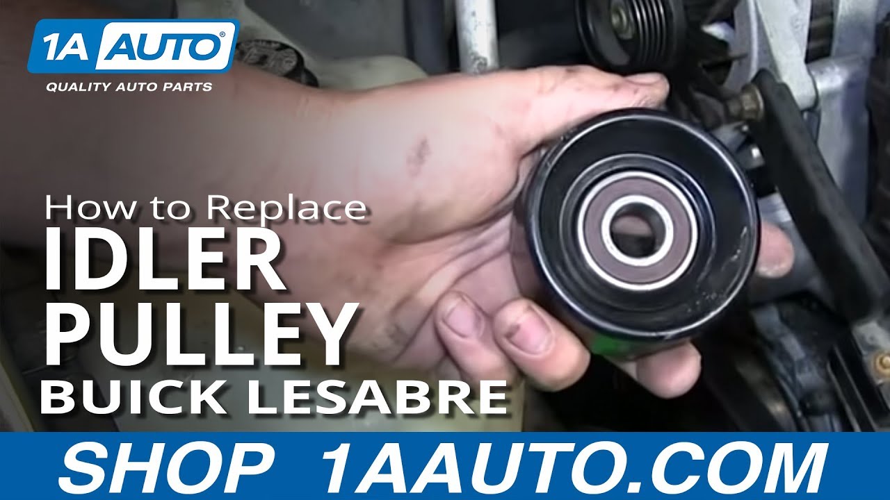 How To Replace Idler Pulley 97-99 Buick LeSabre