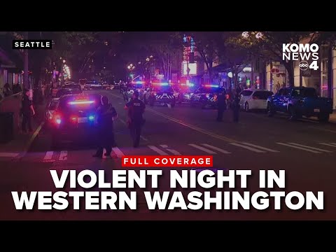LATEST: Bystander kills downtown Seattle shooting suspect; Mass shooting in Lakewood; Fatal stabbing