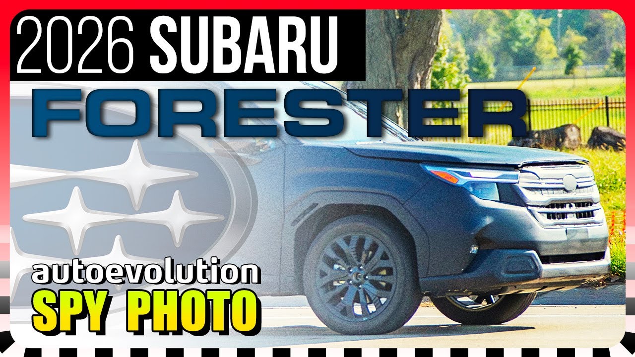 2026 Subaru Forester Hybrid Spied Testing Stateside - autoevolution