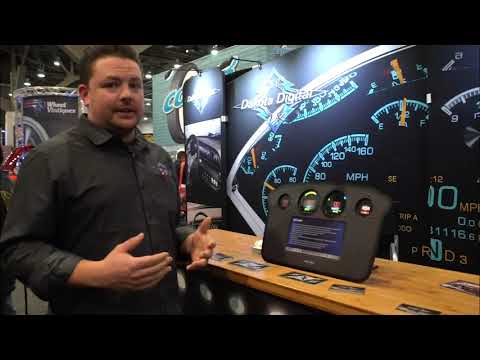 Dakota Digital New MLX Motorcycle Instruments at SEMA 2019