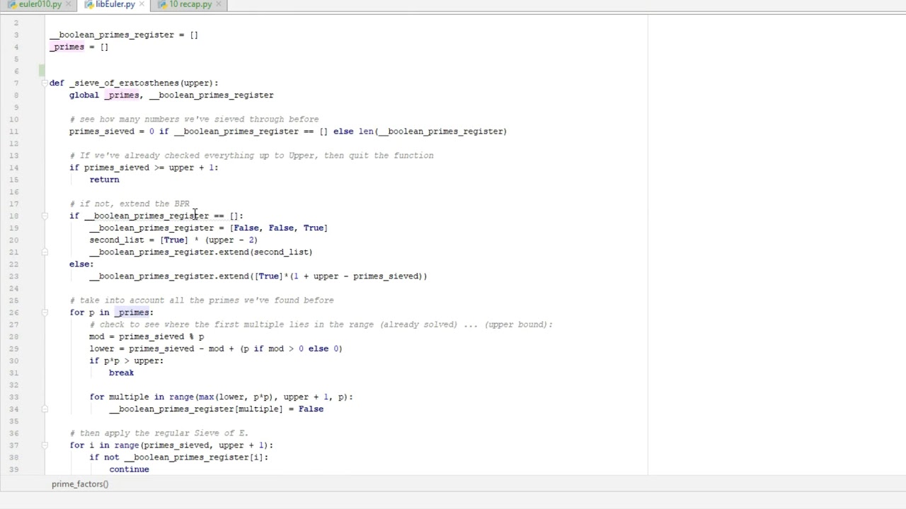 Euler and Python! Ep 010 - Summation of primes