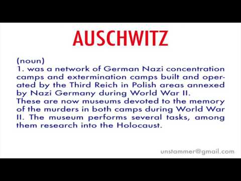 How to Pronounce Auschwitz