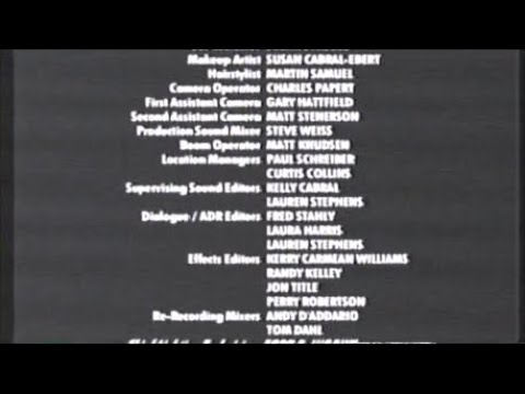Crazy/Beautiful (2001) End Credits (TBS 2005)