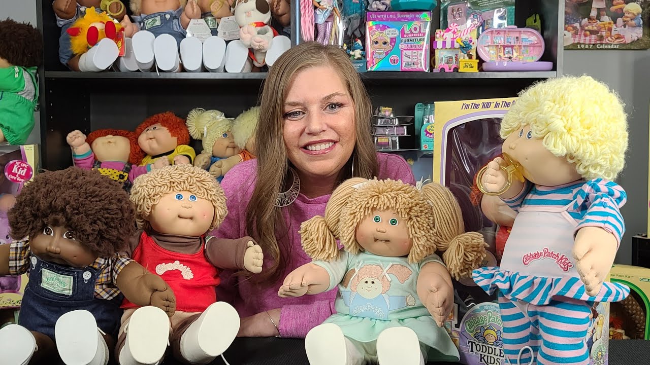 Cabbage patch dolls: My Fab 5 Coleco KIDS