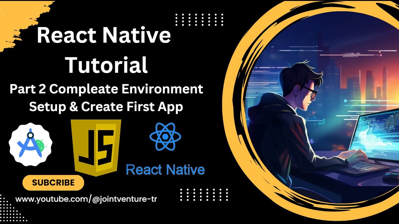 React Native Tutorial Part 2 | Complete Environment Setup And Create First App #reactnative  #code