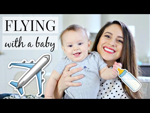10 Tips For Flying With A Baby! My Traveling Hacks & Tips | Justine Marie