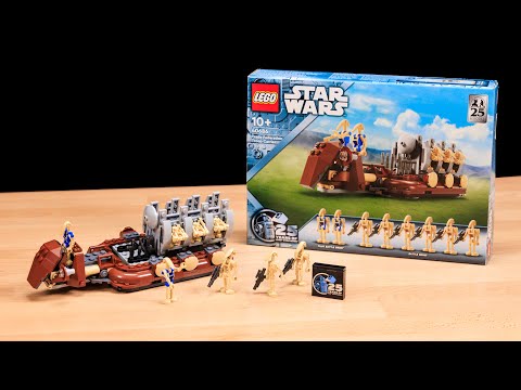 LEGO Star Wars Trade Federation Troop Carrier REVIEW | Set 40686