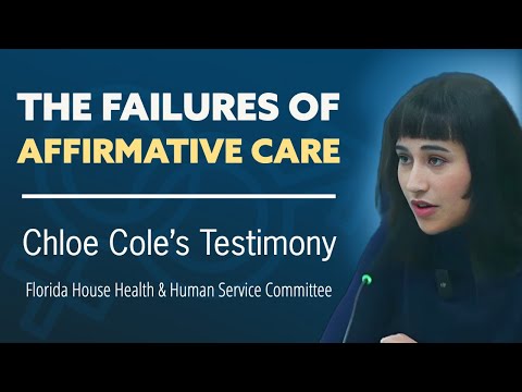 Chloe Cole, Diagnosis on Autism Spectrum, Testifies in Florida ...