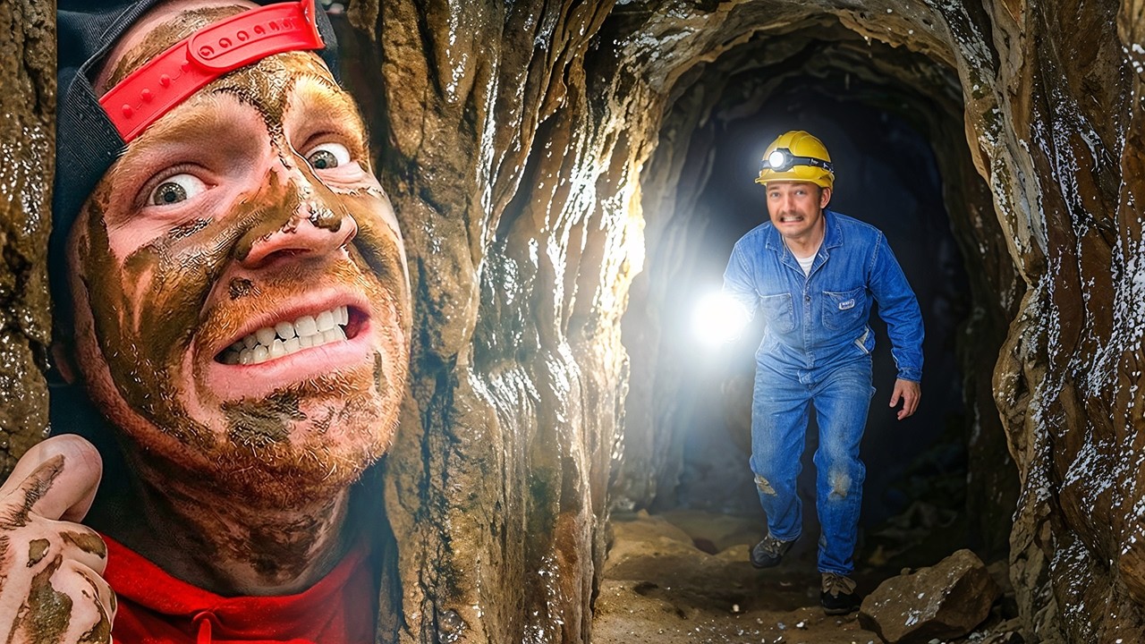 Hide & Seek In A Cave HOUSE!