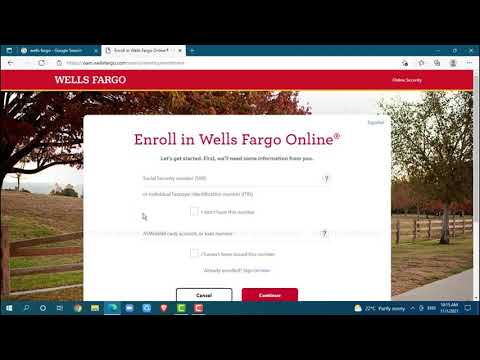 How To Create Wells Fargo Online Account 2021 | Wells Fargo Online Banking Sign Up | WellsFargo.com