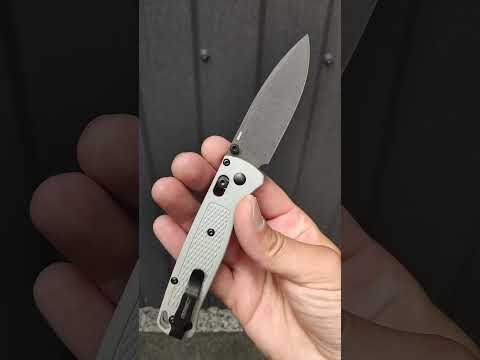 Benchmade Bugout Storm Grey S30V Cerakote Blade EDC knife #everydaycarry #pocketknife #edc #knife