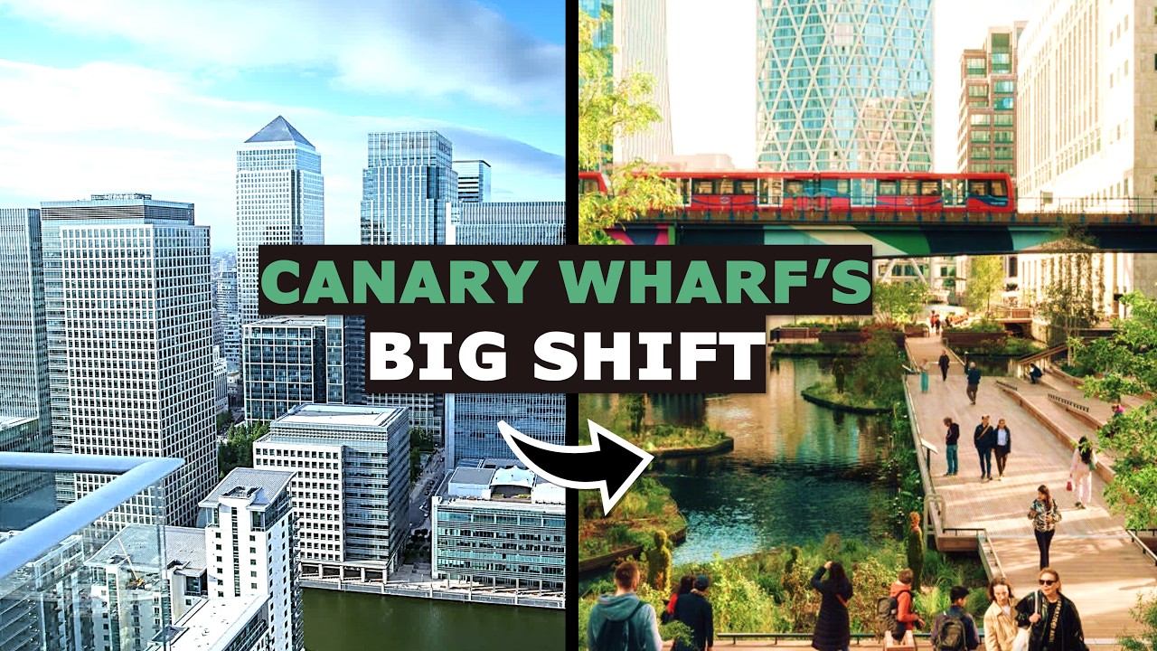 Canary Wharf Is Reinventing Itself