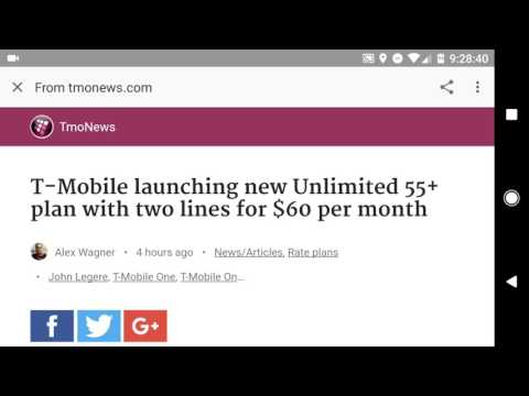 New TMobile 55+ plan.