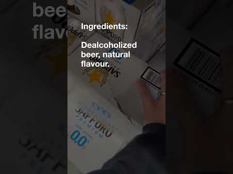 Alcohol-free Sapporo beer now in stock! (1917587)