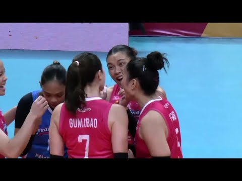 Alyssa Valdez ON FIRE EARLY or Creamline vs. Capital1 🍦 | 2025 PVL on Tour