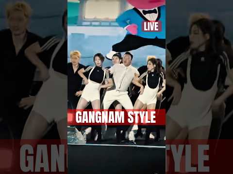 Mocking the 1% with a global dance hit. PSY - GANGNAM STYLE (Live)
