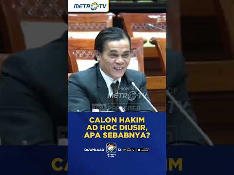 Calon Hakim Ad Hoc Diusir, Apa Sebabnya #shorts