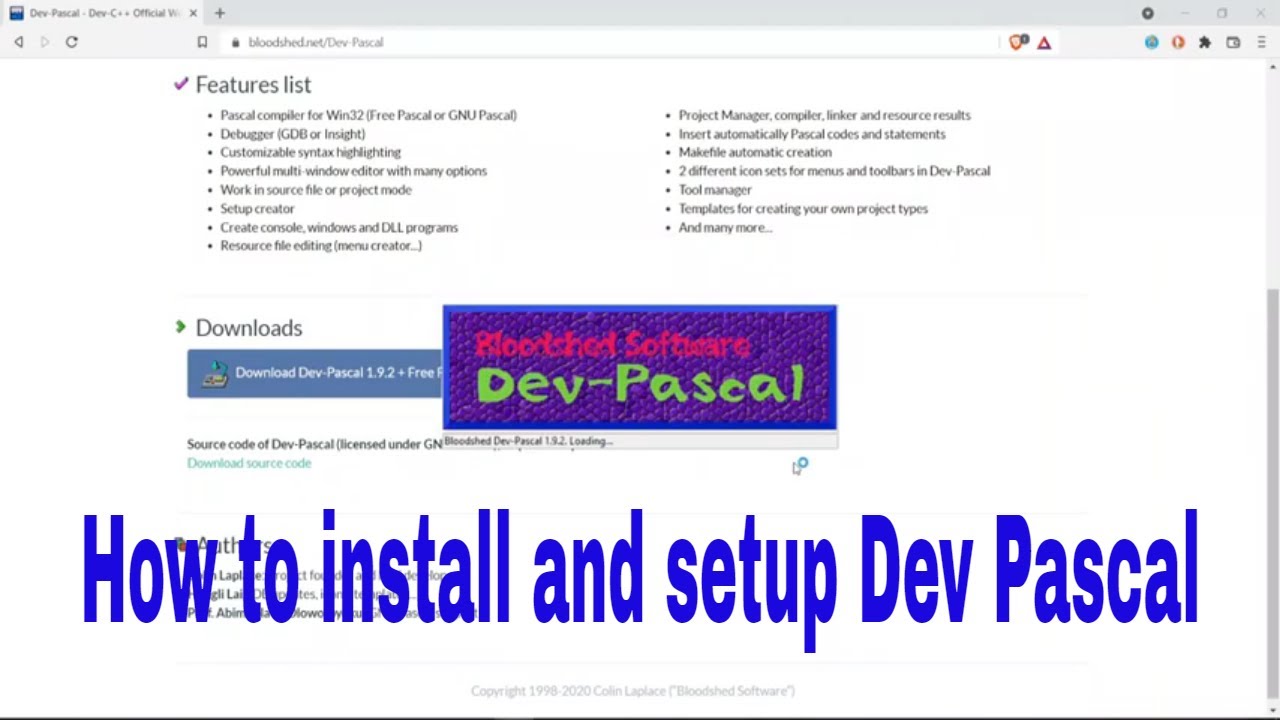 Dev Pascal | Install & Setup