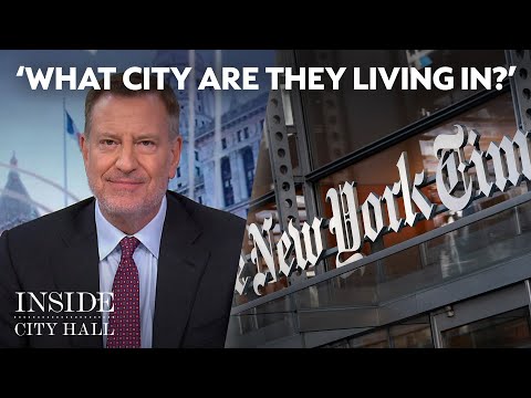 De Blasio criticizes NY Times mayoral assessment | Inside City Hall